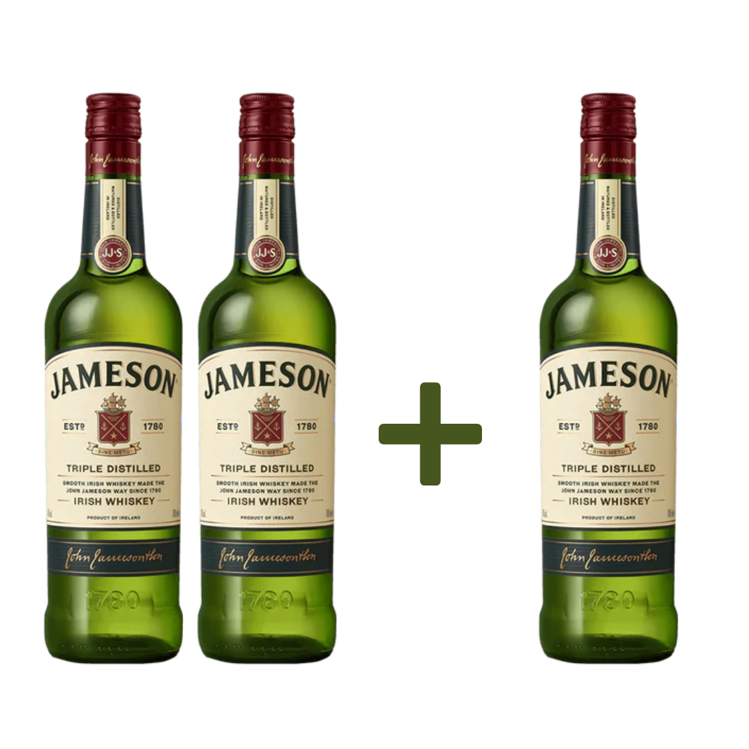 Buy Jameson Irish Whiskey 700ml 2+1 - Price, Offers, Delivery | Clink PH