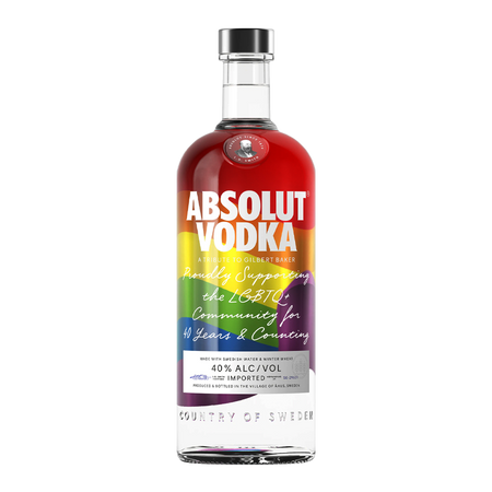 Buy Absolut Vodka Limited Edition Rainbow 1L - Price, Offers, Delivery ...